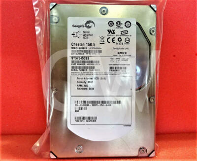 UM837 9Z3066-051 DELL 73GB 15K RPM 3Gb/s 3.5" LFF SAS Hard Drive ...