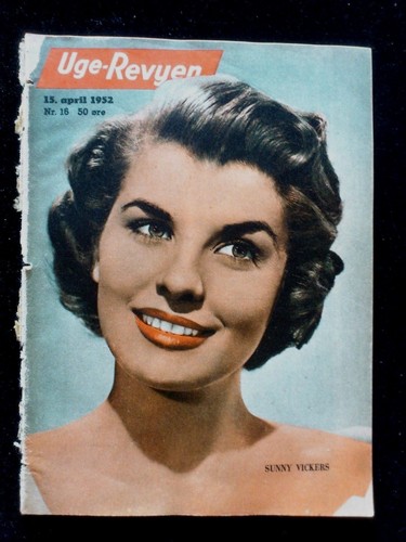 "UGE-REVYEN"1952.Sunny Vickers.Doris Day.Esther Williams.Claudette ...