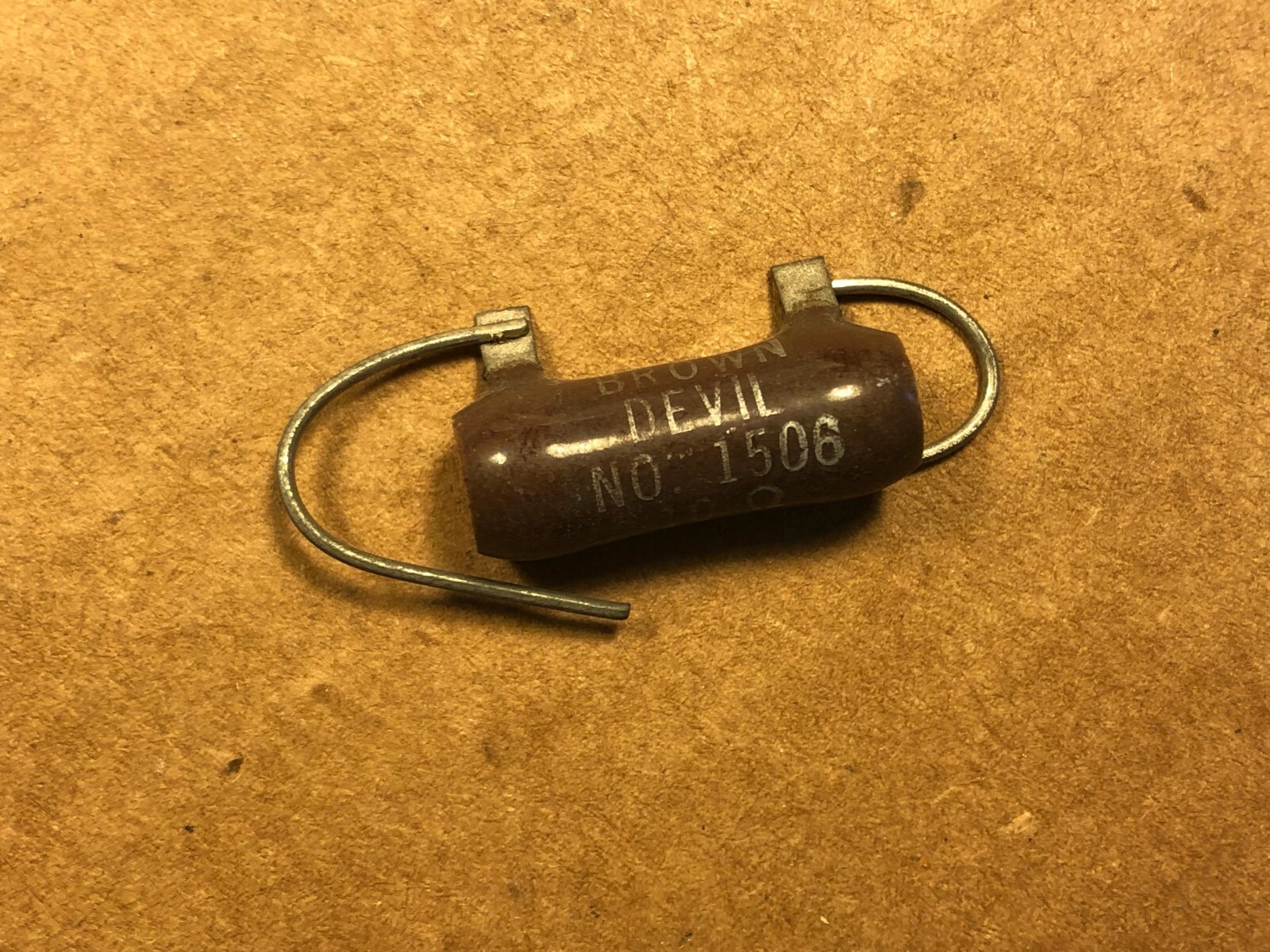 NOS Vintage Ohmite 10 ohm 5W 5 watt Brown Devil Wirewound Power ...