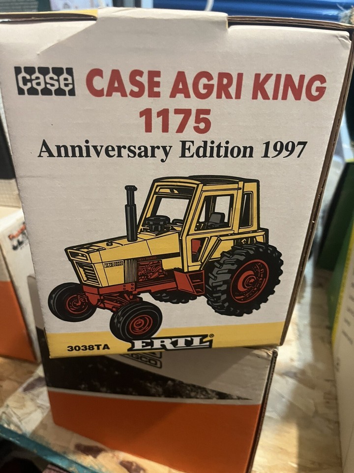 Case Agri King 1175 Toy Tractor Times Vintage 1997 Ertl 1/16 | eBay