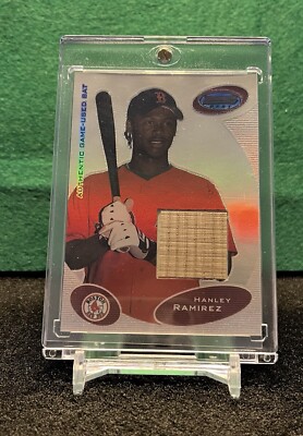 Hanley Ramirez 2003 Bowman's Best Rookie Bat Relic #BB-HRB Boston Red ...