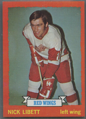 1973-74 Topps #49 Nick Libett Detroit Red Wings | eBay