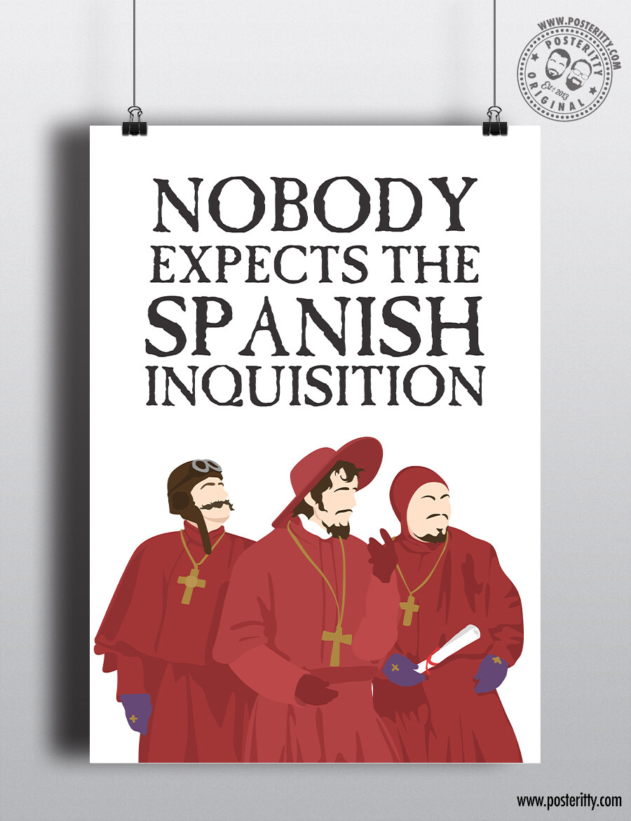 Monty Python Spanish Inquisition Meme