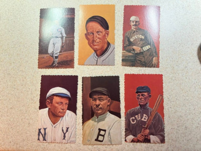 (6) 1984 RGI Baseball Art Card Series . Jimmy Collins Lot of 6 cards | eBay