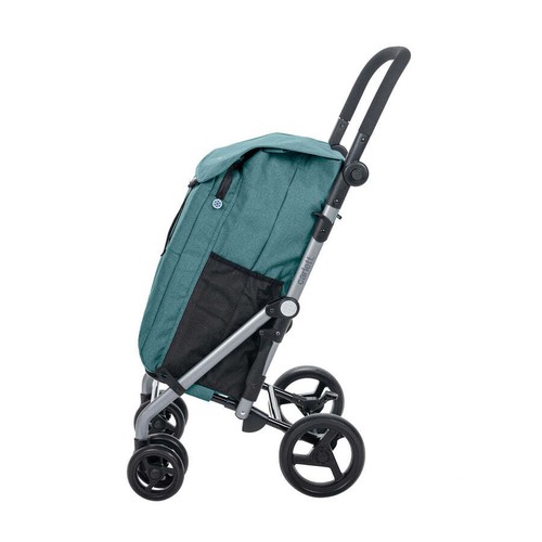 Carlett Classic Duo Shopping Trolley High Quality Foldable Adjustable ...