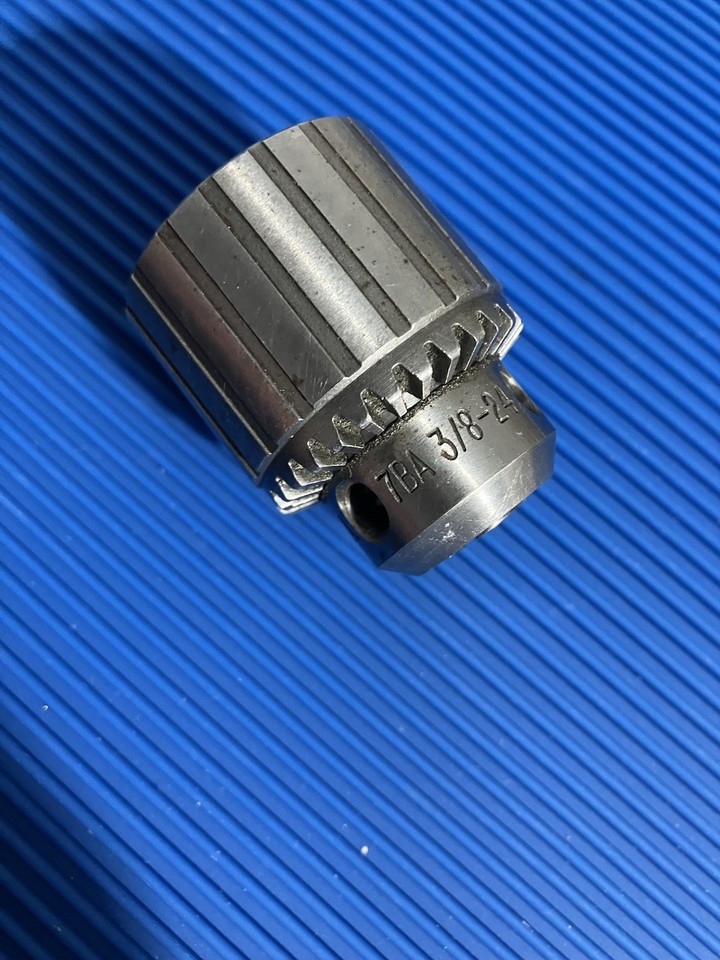 🇺🇸 Jacobs Model #7BA-3/8 - 24 Plain Bearing Geared Key Drill Chuck W ...