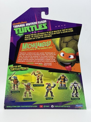Teenage Mutant Ninja Turtles 2012 Reissue Set of 4 TMNT 2024 Mike/Leo ...