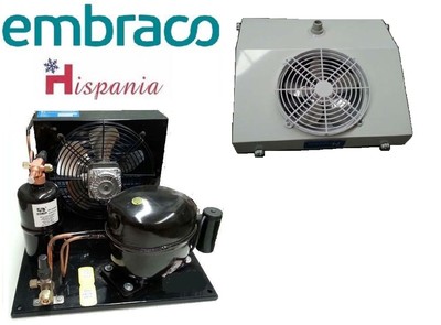 #Embraco-condensing-unit with NEK6181GK M/H TEMP+Evap Blower HEJ-1D ...