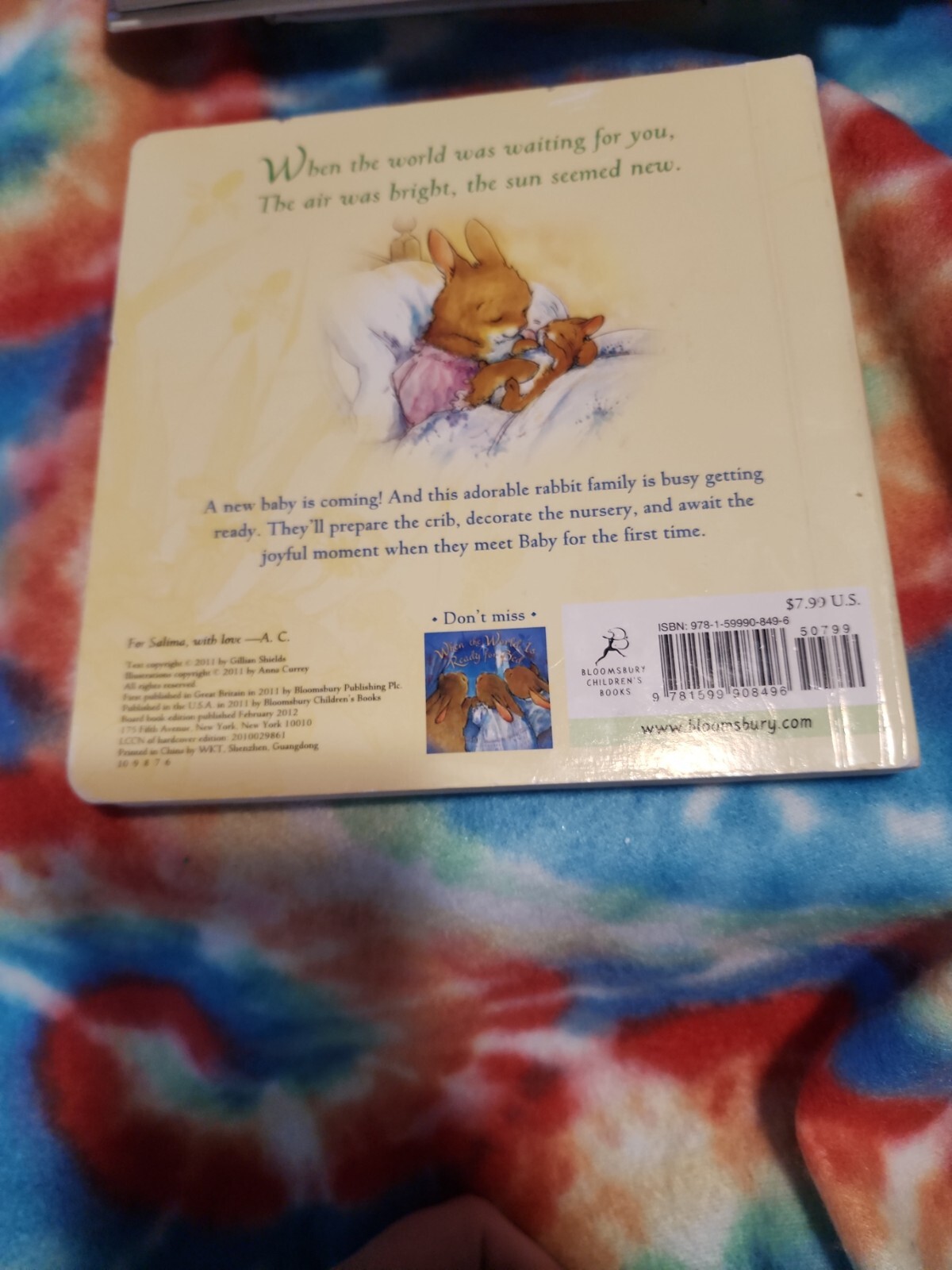 When the World Was Waiting for You by Gillian Shields (2011, Reinforced ...