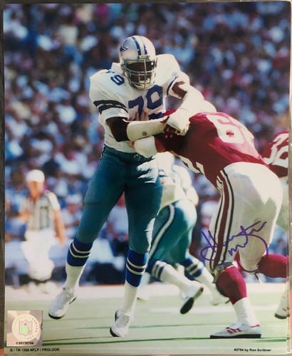 Dallas Cowboys Autographed 8x10 Photo - Harvey Martin - Official NFL ...
