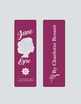 Jane Eyre by Charlotte Brontë Bookmark Set | eBay