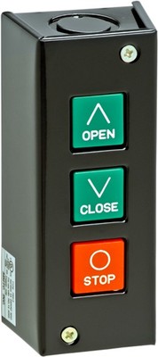 3 Button Open-Close-Stop Access Control Station Commercial Garage Door ...