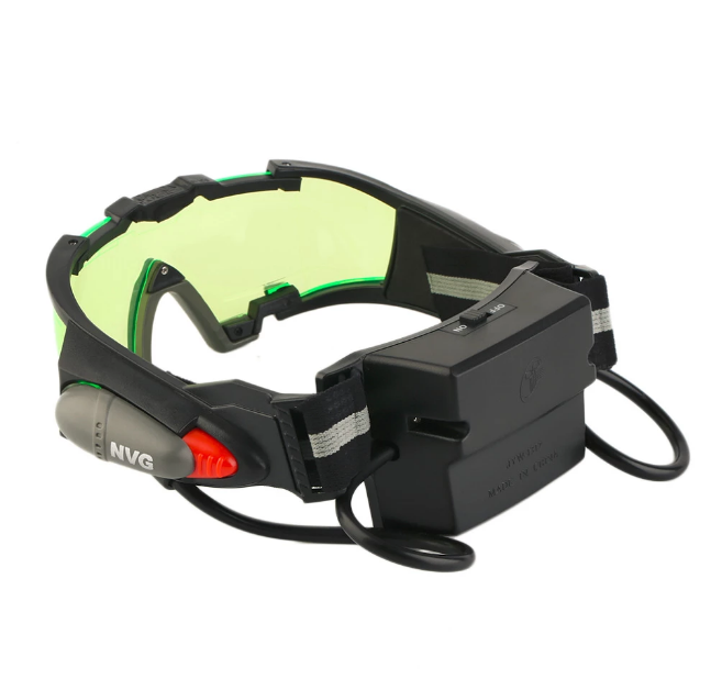 Adjustable LED Night Vision Goggles With Flip-Out Light Eye Lens ...