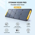 VTOMAN 110W/200W/400W Portable Solar Panel 23% Efficiency Foldable ...