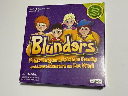 Blunders Board Game (2012 by Patch) | eBay