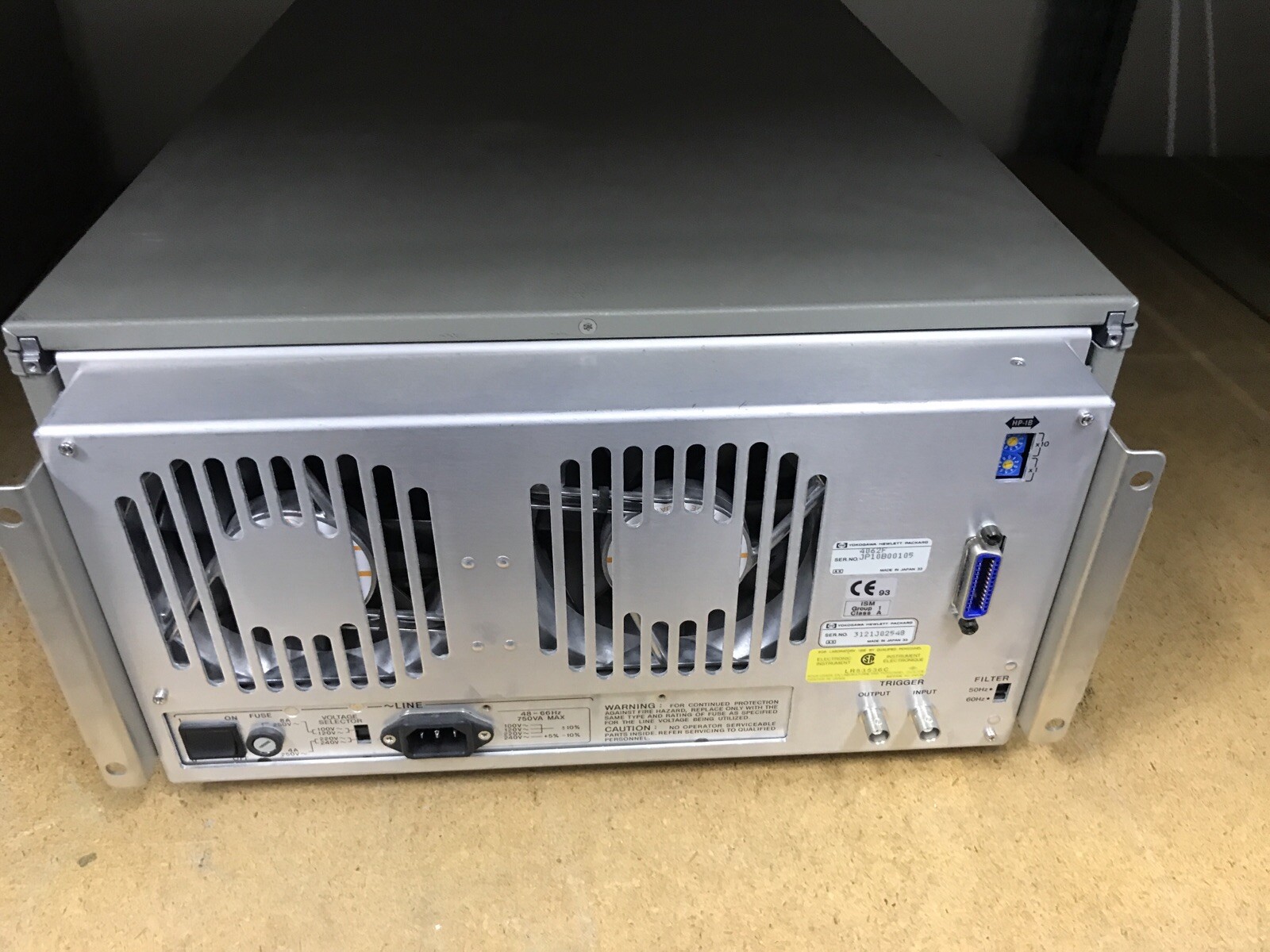 HP 4142B Main Frame ,Module DC Source /Montitor Hewlett Packard ID-AWW ...