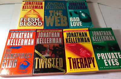 b JONATHAN KELLERMAN lot of 7 Detective Novels Alex Delaware Series | eBay