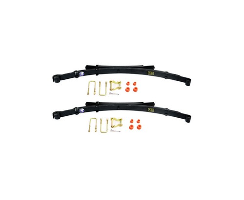 PAIR of Rear Leaf Springs + Kits For Toyota Hilux KUN25 2.5TD 7/05>ON 3 ...