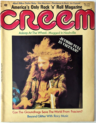Creem Magazine May 1973 Jethro Tull, Roxy Music, Van Morrison ...