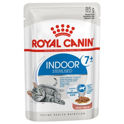 Royal Canin Intérieur Sterilised en Sauce 85 G, Nourriture pour Chat ...