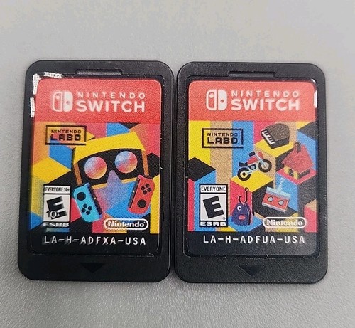 Nintendo Switch Labo Toy-Con 01 + Vr Kit Game Cartridges Only | eBay