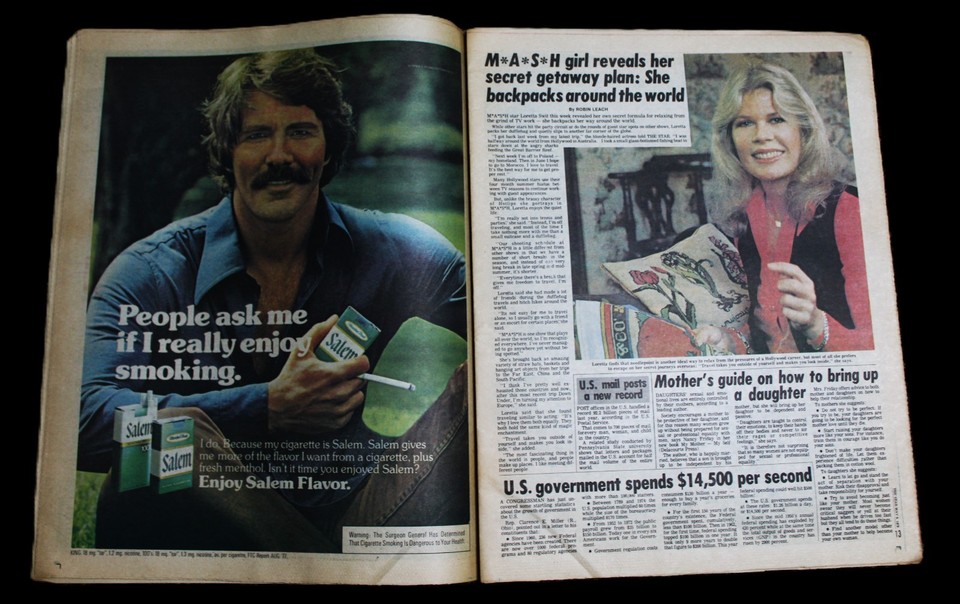 THE STAR WEEKLY TABLOID CELEBRITY GOSSIP MAGAZINE 9 MAY 1978 CINDY ...