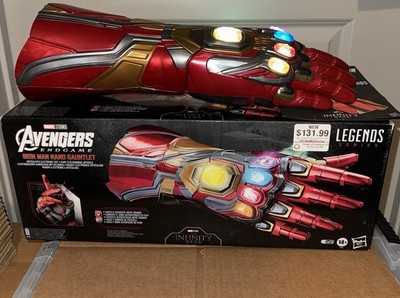 Marvel Legends Avengers Iron Man Nano Gauntlet Electronic Fist with ...