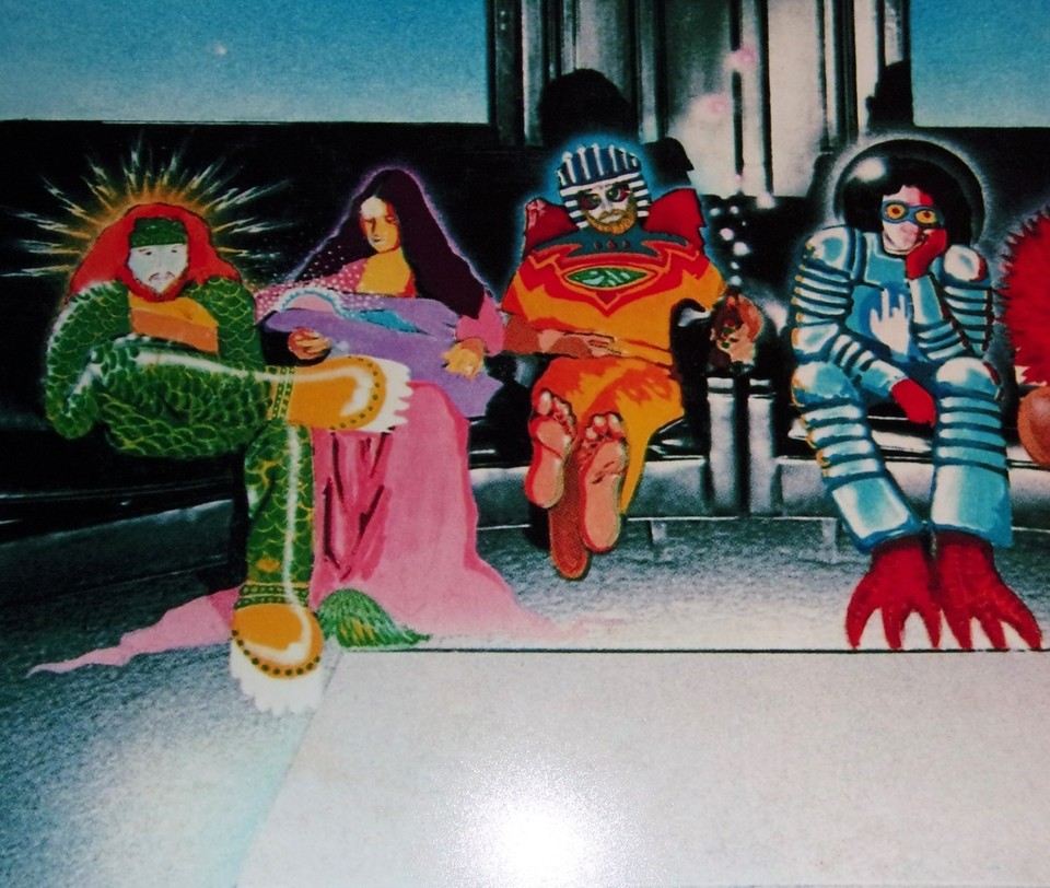 Grateful Dead Jerry Garcia "From the Mars Hotel" Characters Poster 19 ...