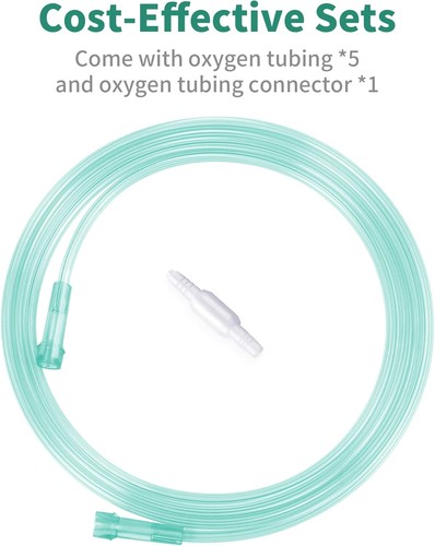 ANSNF 7Ft Oxygen Tubing, Crush Resistant High Flow Green-7foot-5pack | eBay