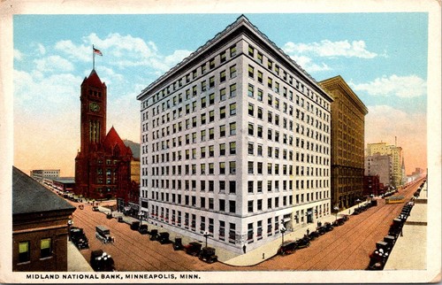 Dr Jim Stamps Postcard Midland National Bank Minneapolis Minnesota | eBay