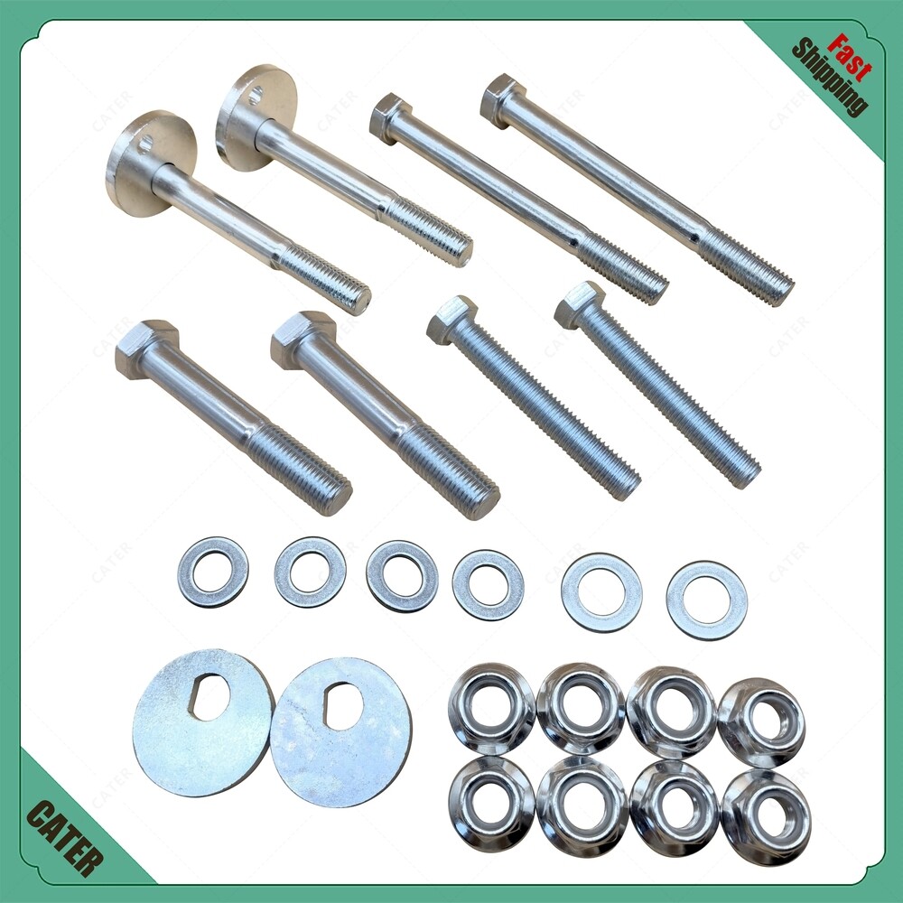 NEW FRONT CONTROL ARMS CAM BOLTS & HARDWARE KIT FOR DODGE RAM 1500 2500 ...