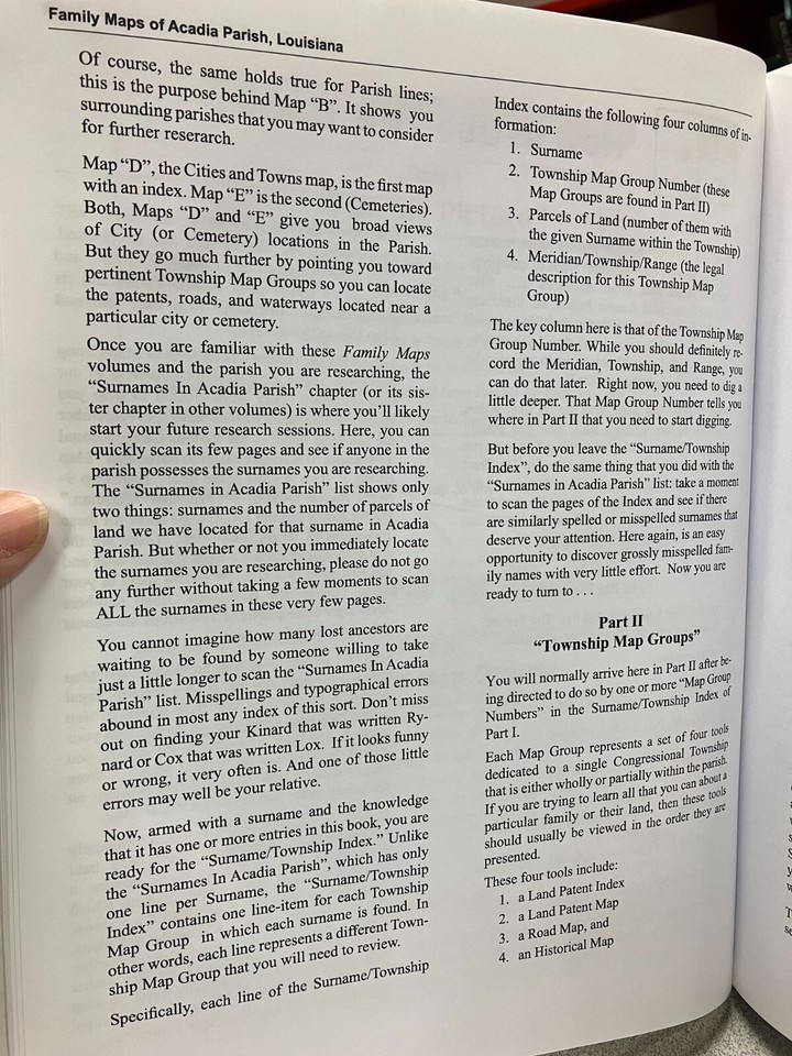 Family Maps of Parish Louisiana HC (Genealogy) YOUR CHOICE - DISCOUNT ...