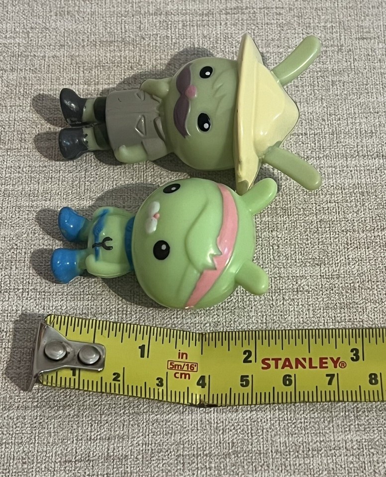 Octonauts Ranger Marsh Tweaks Dad & Tweak Magazine Figures Toy 6cm 5cm ...