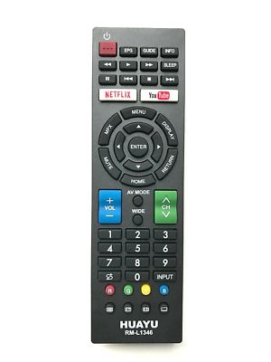 UNIVERSAL REMOTE CONTROL REPLACEMENT FOR Sharp GA903WJSA LCD LED TV Netflix | eBay UK