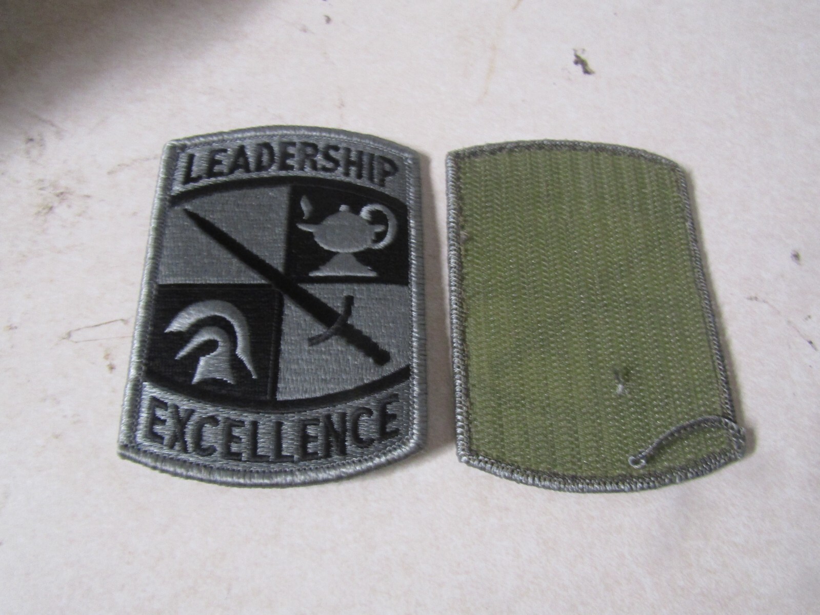 MILITARY PATCH HOOK & LOOP ACU US ARMY JROTC LEADERSHIP EXCELLENCE ...