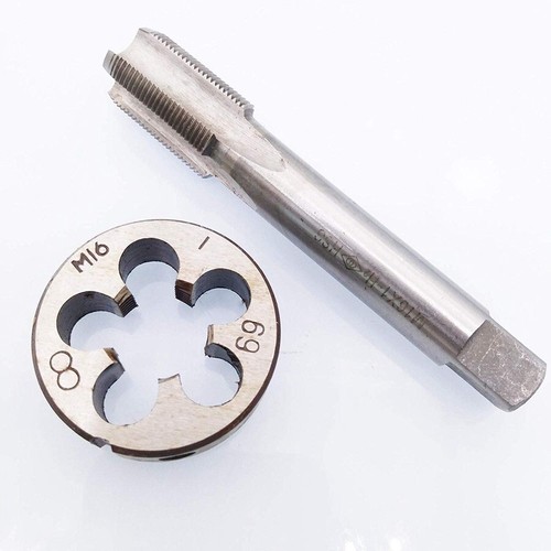 US Stock HSS M16 x 1mm Tap & M16 x 1.0mm Die Metric Thread Right Hand ...