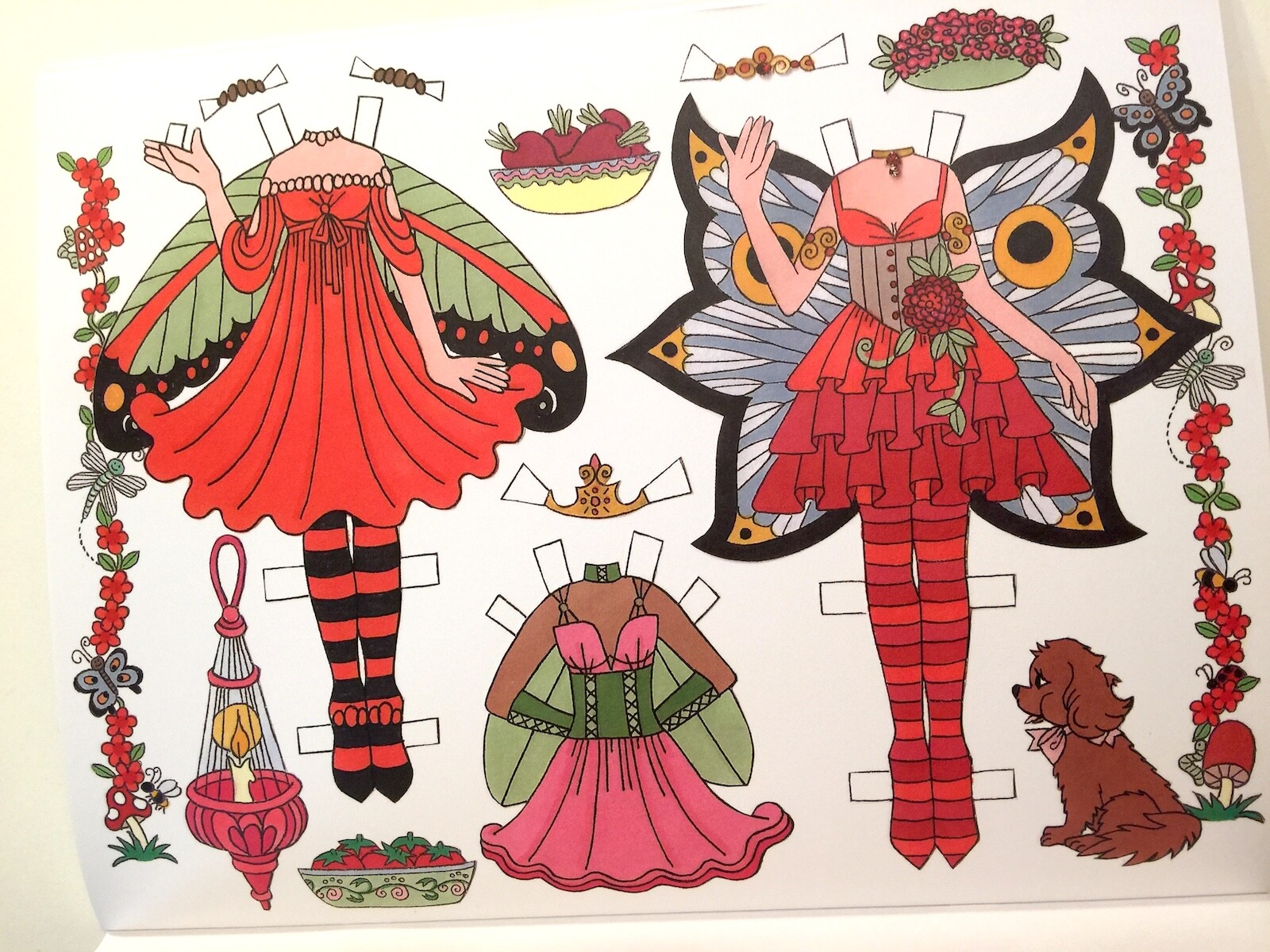 Whimsical! FLUTTER PAPER DOLLS from the Land of Faerie - by Alina ...