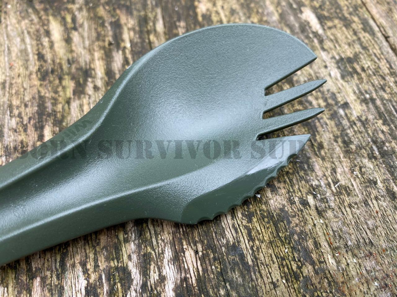 Wildo SPORK - Knife, Fork & Spoon KFS Plastic Camping Cutlery Set ...