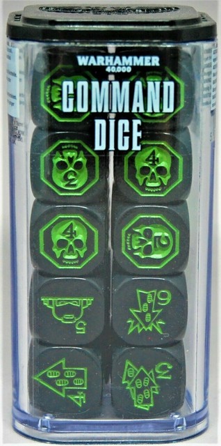 Warhammer 40k Command Dice - Games Workshop for sale online | eBay