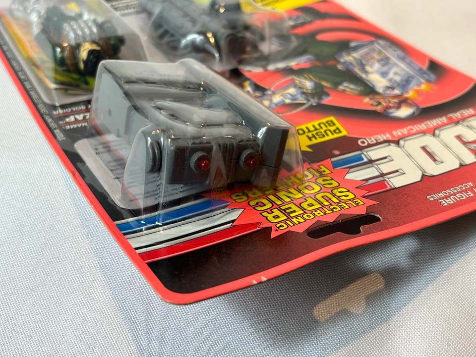 1990 Hasbro GI Joe SUPER SONIC FIGHTER ZAP Action Figure in Sealed ...