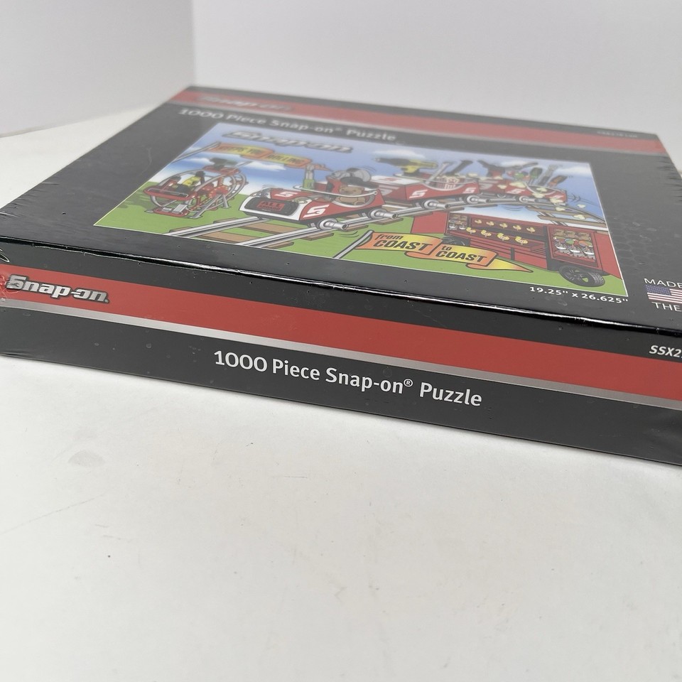 Snap On Tools 1000 Piece Jigsaw Puzzle Dealer Promo SSX23P140 New ...