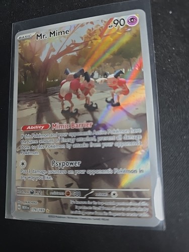 Pokémon TCG Mr. Mime Scarlet & Violet | eBay