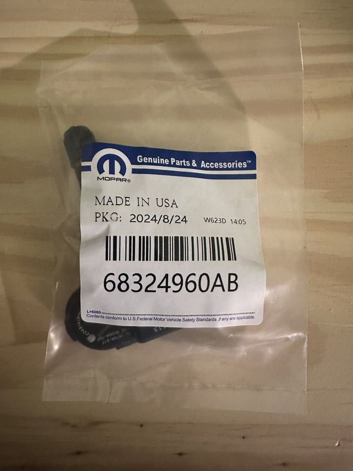 2014-2020 Ram Jeep Cherokee Mopar 4PCS TPMS Tire Pressure Monitoring ...