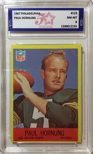 1967 PHILADELPHIA PAUL HORNUNG - FSG 8 SAINTS | eBay