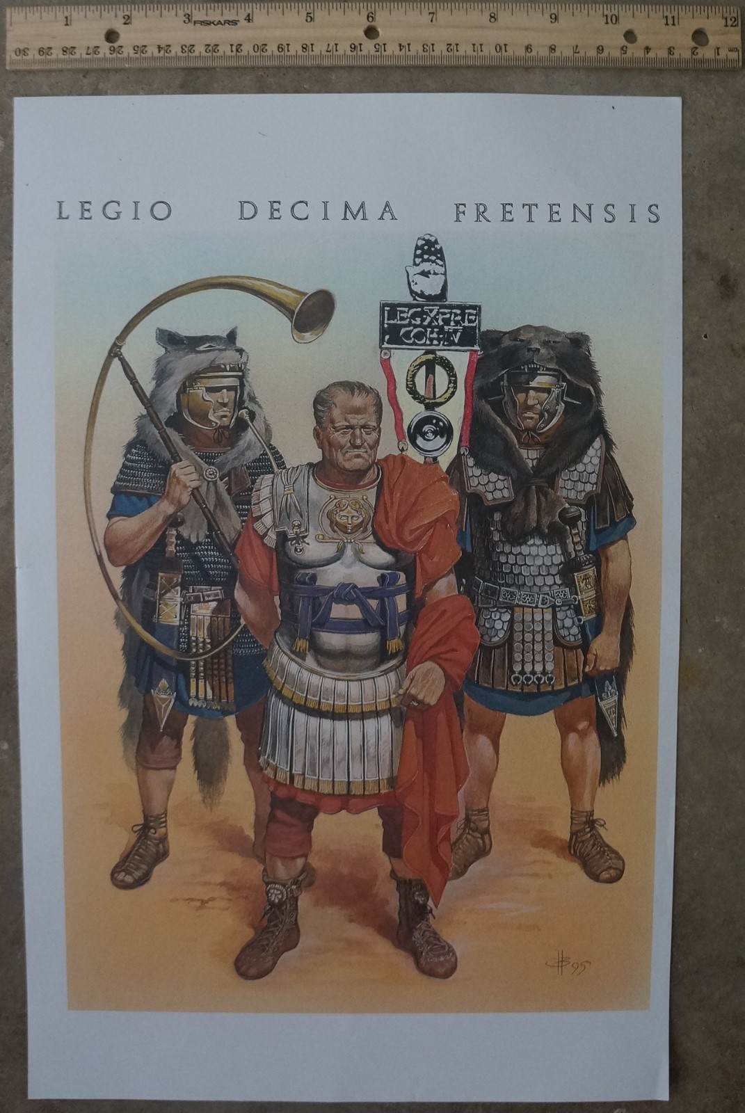 Roman Legion X Fretensis Masada Israel Jerusalum Titus Vespasian Print ...