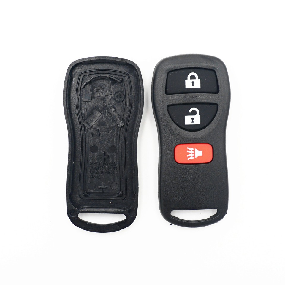 New 3 Buttons Remote Key Fob Case Shell For Nissan 350Z Frontier ...