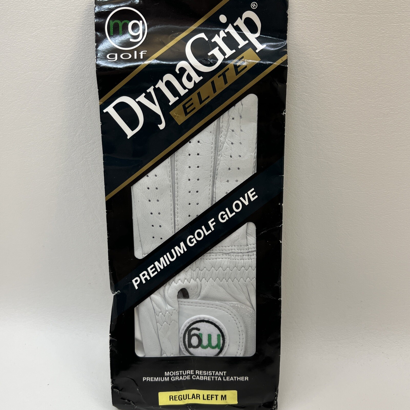 Dyna Grip Elite MG Premium Leather Golf Glove Regular Left M - for sale ...