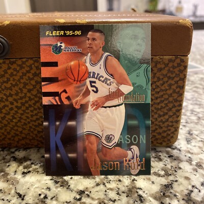 Jason Kidd Fleer 95-96 #325, Mavericks | eBay