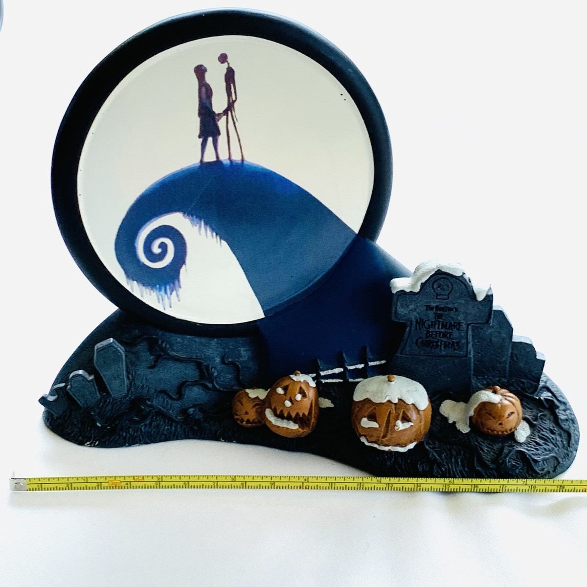 Nightmare Before Christmas Jack And Sally On Hill