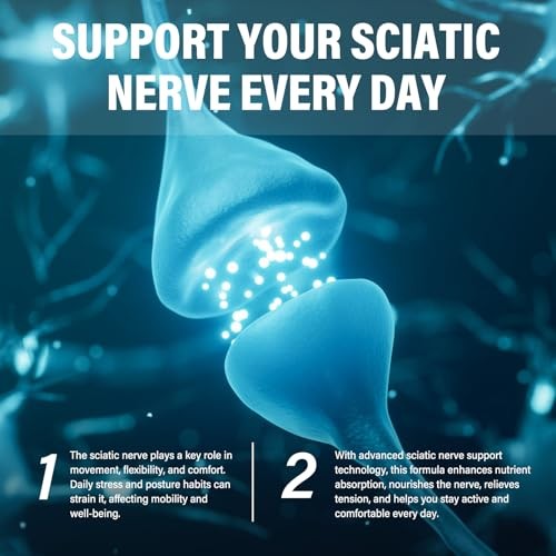 LUXHEALTH Nerve Savior Sciatic Nerve Support Supplement 120 Capsules | eBay